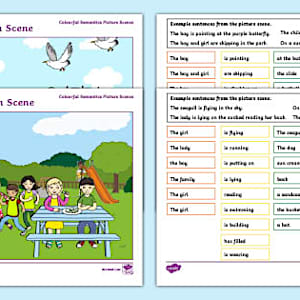 Colourful Semantics Picture Scenes