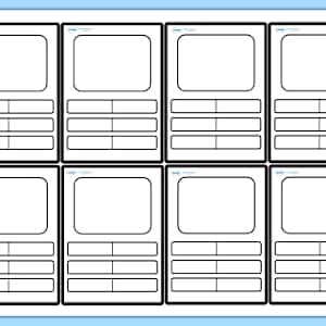 Make Your Own Top Trumps Style Card Game | Primary Resources