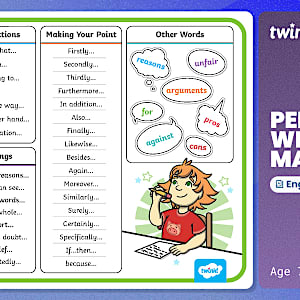 Persuasive Writing Vocabulary KS2 - Word Mat