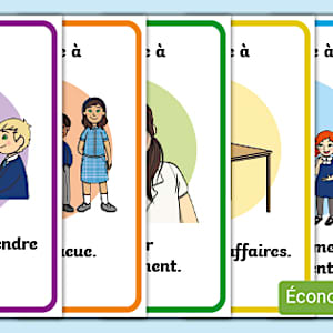 Règles de vie en classe : Les bonnes manières