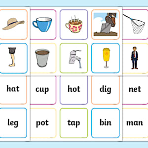 Word Games for Children - Matching Words Game