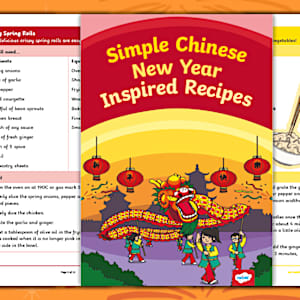 Chinese New Year Recipe Booklet