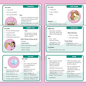 Sensory Activity Cards