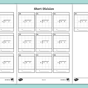 👉 Short Division Questions | Twinkl | Maths | Yr 4 | Division