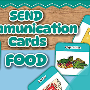 SEND Communication Cards Food