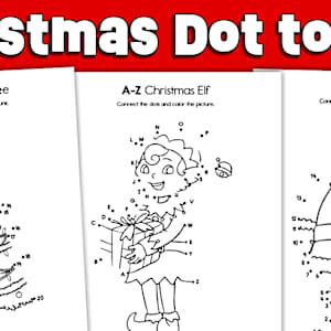 Fun Christmas Dot to Dot Activities | Twinkl USA