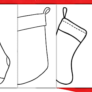Christmas Stocking Template - Primary Resources