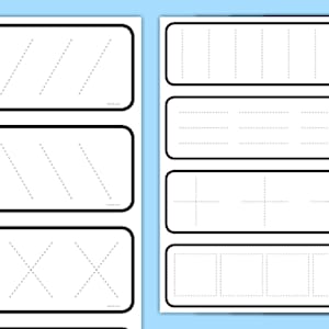 Pencil Control Activity CardsㅣTwinkl