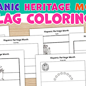 Hispanic Heritage Month | Coloring Pictures | Twinkl