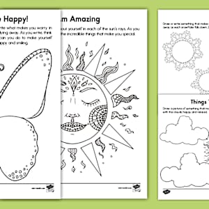 Mindfulness Worksheets for Kids | Relaxation Day | Twinkl US