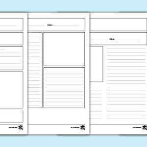 Blank Magazine Article Templates - ELA Resources