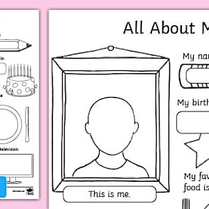 All About Me Questions Worksheet - Icebreaker Activity