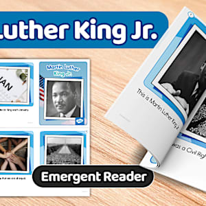Martin Luther King Jr. Emergent Reader (Teacher-Made)