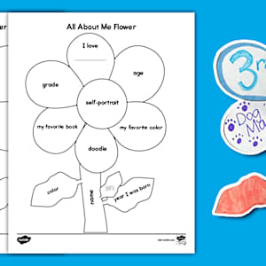 All About Me Flower | Resource | Twinkl USA