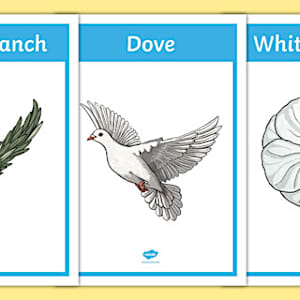 Symbols of Peace Display Posters