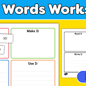 Sight Word Practice Worksheet | Twinkl USA