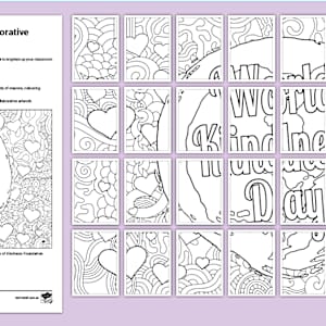 World Kindness Day Collaborative Colouring