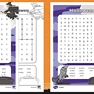 Halloween Word Search | Printable Resource | Twinkl - Twinkl