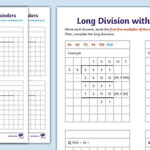 Long Division with Remainders