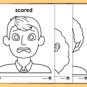 Emotion Coloring Pages | Arts and Crafts | Twinkl USA
