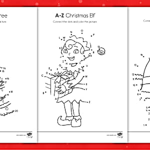 Fun Christmas Dot to Dot Activities | Twinkl USA - Twinkl