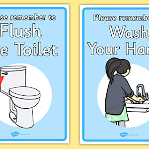 Signs For the Toilet
