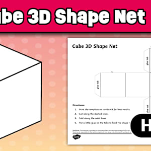 Cube 3D Shape Net