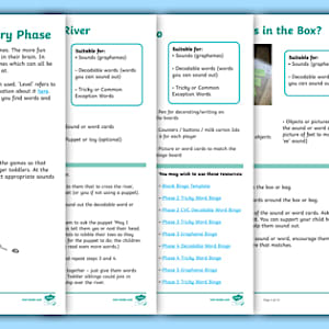 Phonics Games for Every Phase - Primary Resources