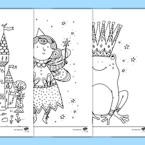Fairy Tale Coloring Pages | Teaching Resource | Twinkl USA