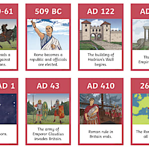 The Roman Empire Timeline Ordering Activity | History