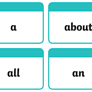 Printable High Frequency Word Cards - 100 HFW - Twinkl