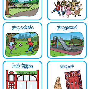 Daily Routine Cards - Visual Timetable For Home
