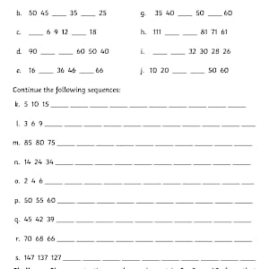 Counting in 2s, 3s, 5s and 10s Worksheet | Skip Counting