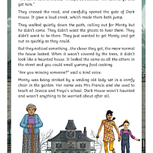 Halloween Haunted House Story PDF | Halloween Resources