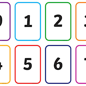 Number Templates 1 to 10 | Number Cards | Teaching Resource