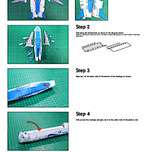 Transport Paper Model Plane | Twinkl Crafts