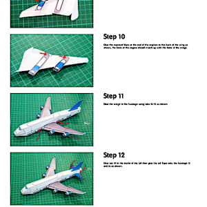 Transport Paper Model Plane | Twinkl Crafts