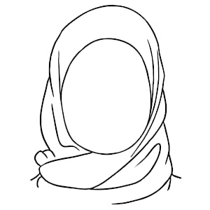 Blank Head Template Outline Drawing | Twinkl USA