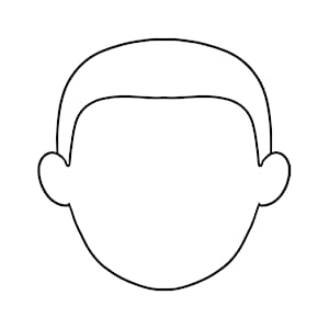 Blank Face Templates | Printable Teaching Resource