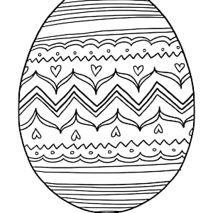 Easter Egg Mindfulness Coloring | Fourth Grade | Twinkl USA