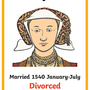 Henry VIII's Wives | A4 Posters