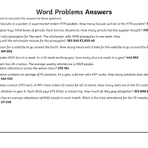 Long Multiplication Word Problems – Real-World Math Practice