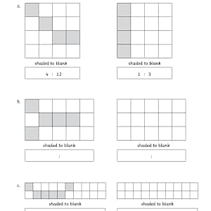 KS2 Ratio Differentiated Worksheets