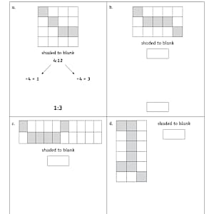 KS2 Ratio Differentiated Worksheets