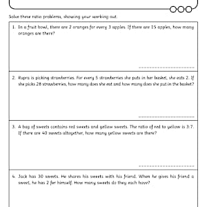 Ratio Word Problems | Teacher-created resource | Twinkl