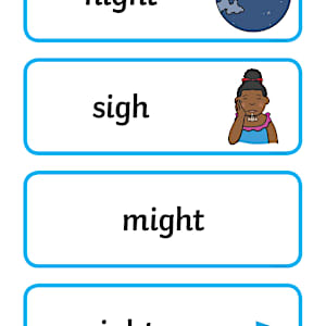 ‘igh’ Words Sound Cards | Primary Resources | Twinkl