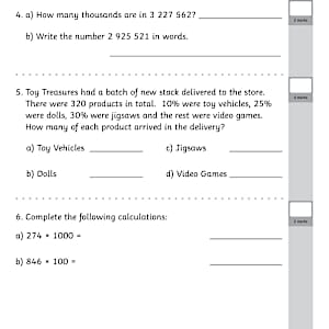 Baseline P7 Maths Assessment | Second Level Resources