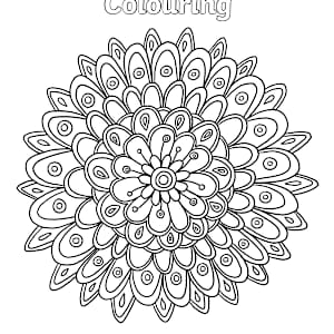 Mindful Colouring Patterns | Colouring Sheets | Twinkl NZ