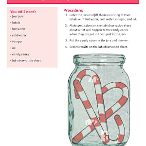 Dissolving Candy Canes STEAM Lab for 3rd-5th Grade
