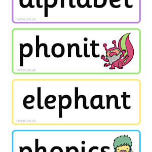Downloadable ph Words Phonics Flashcards | Primary Resources